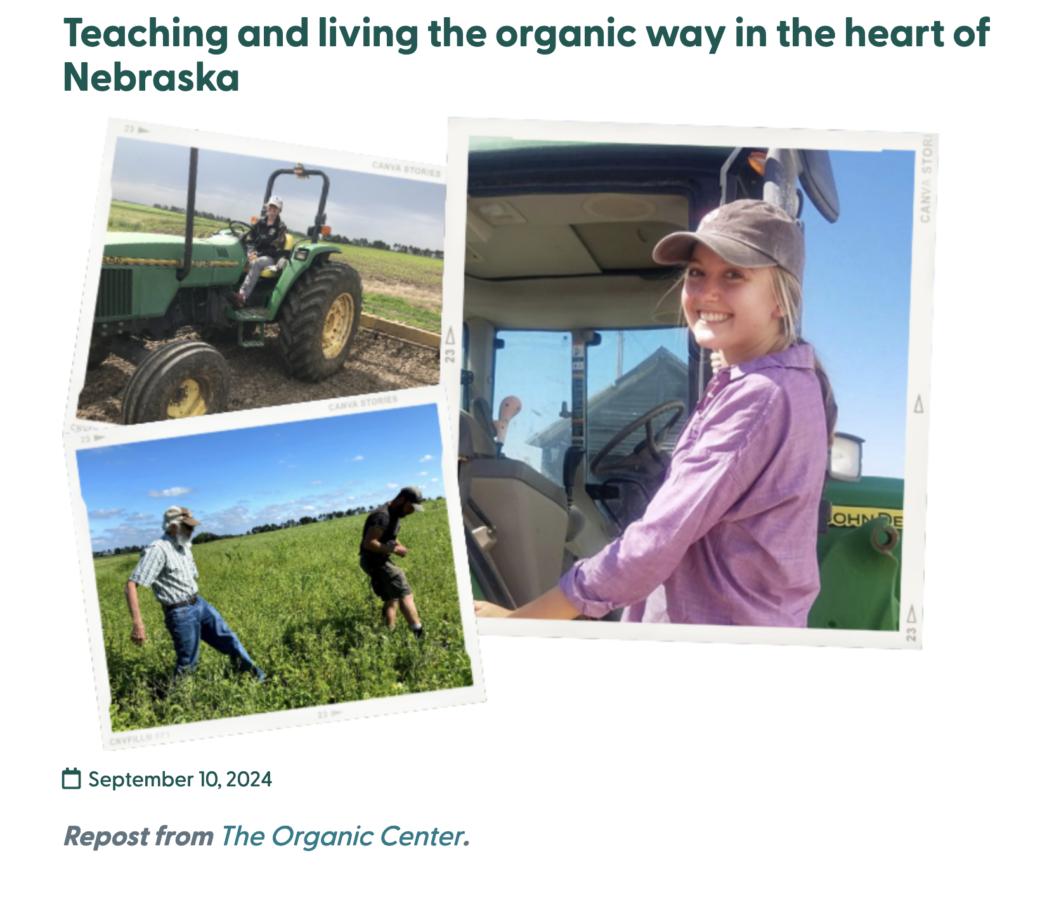Teaching and living the organic way in the heart of Nebraska - Grain ...